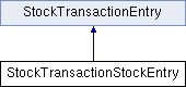 GnuCash: StockTransactionStockEntry Struct Reference